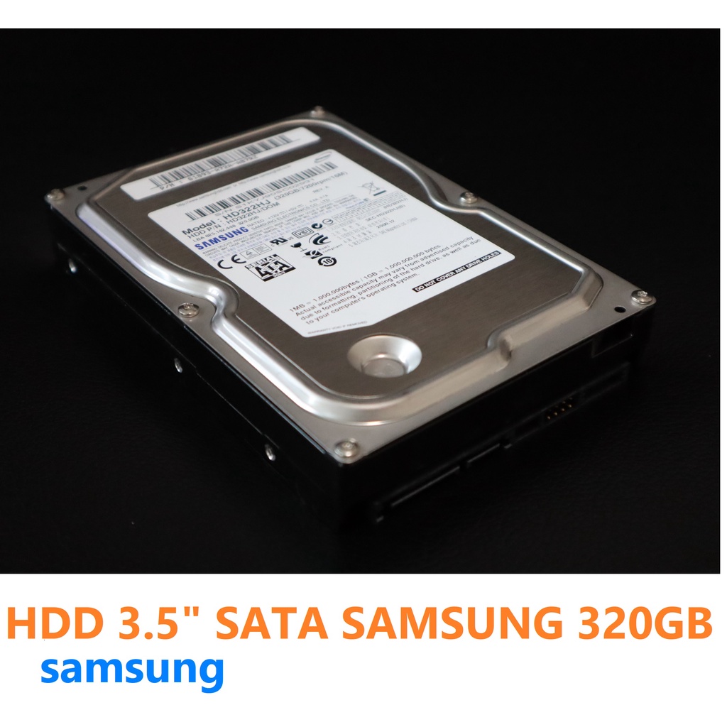 SAMSUNG 320GB HDD 3.5" SATA Harddisk PC ฮาร์ดดิส HDD | Shopee Thailand