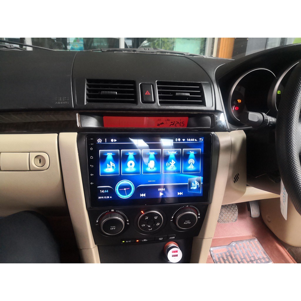 จอ Android Mazda 3 06-11 9นิ้ว NEW CPU 7870 3CPU 2.7GHZ 2K 6+128/8+256 ...