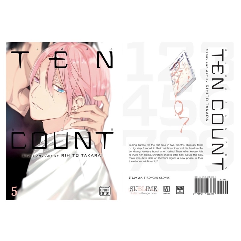 [English] Ten Count VOLUME 1 - 6 finished (Yaoi/BL manga/Y-Comic ...