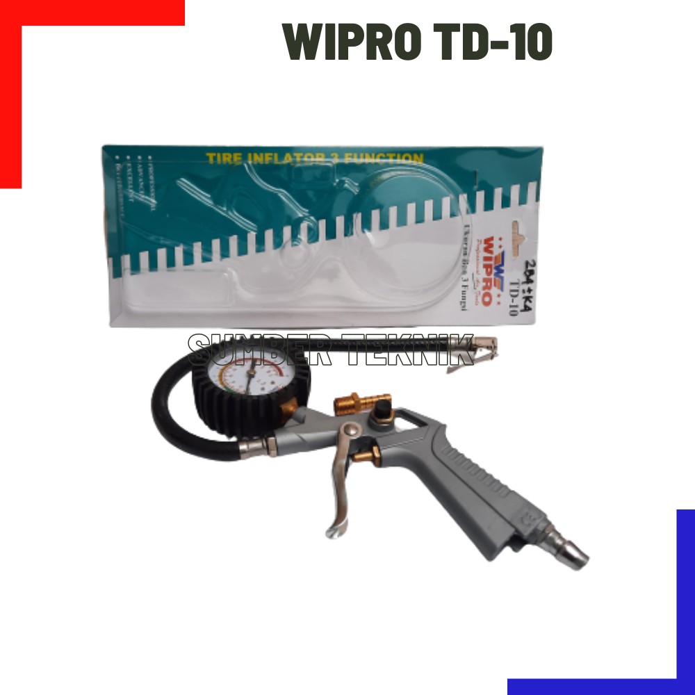 เครื่องเติมลมยาง || ยาง 3 ฟังก์ชั่น INFLATOR TD-10 | Shopee Thailand