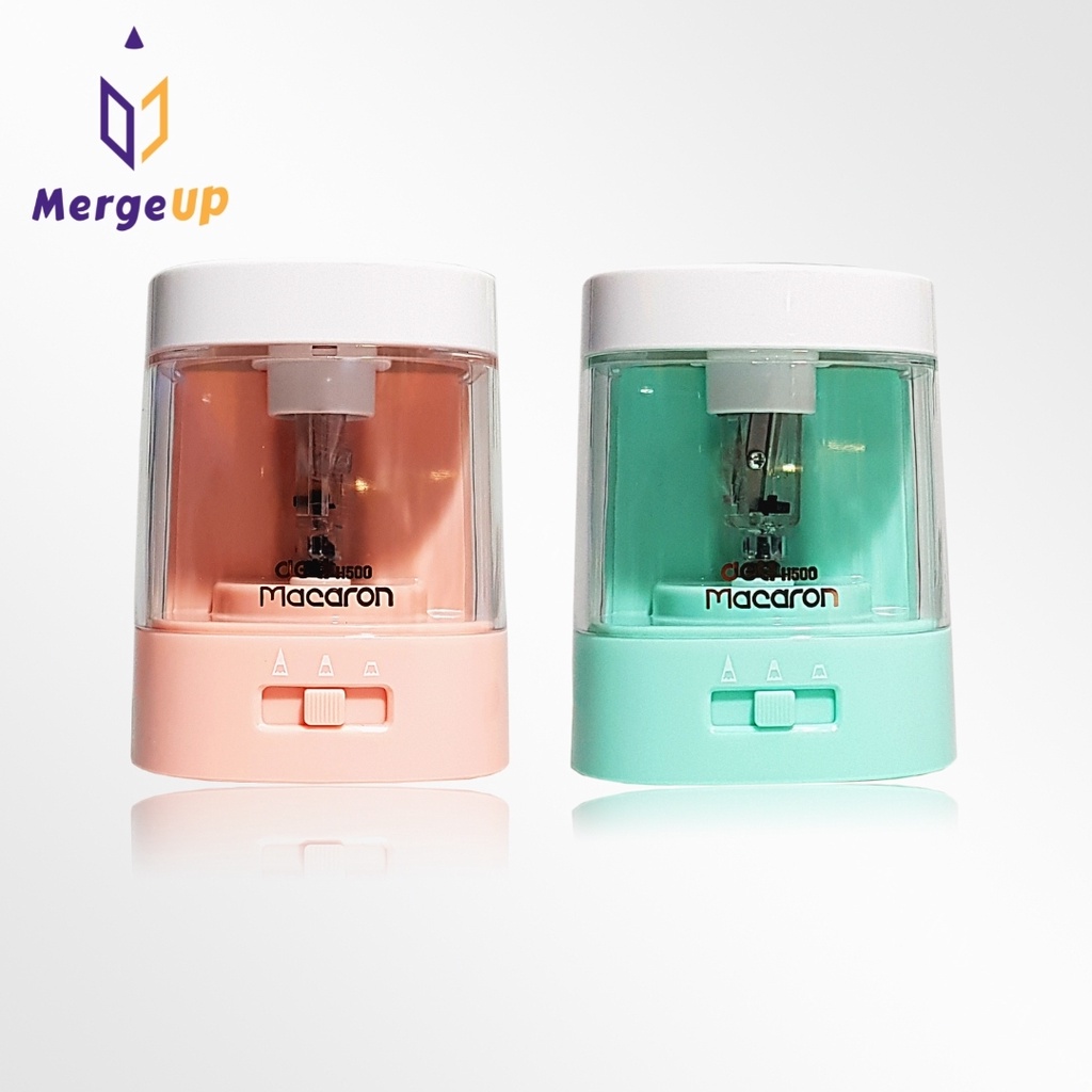 เครื่องเหลาดินสอ Macaron H500 DELI ปรับระดับความแหลมได้ 3 ระดับ แถมพรี ...