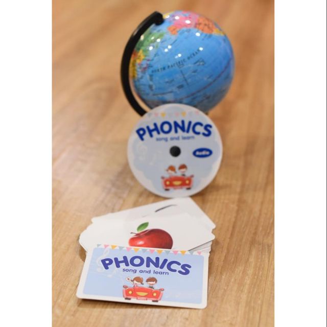 Phonics starter kit สำหรับพกพา (FLASHCARD + CD) | Shopee Thailand