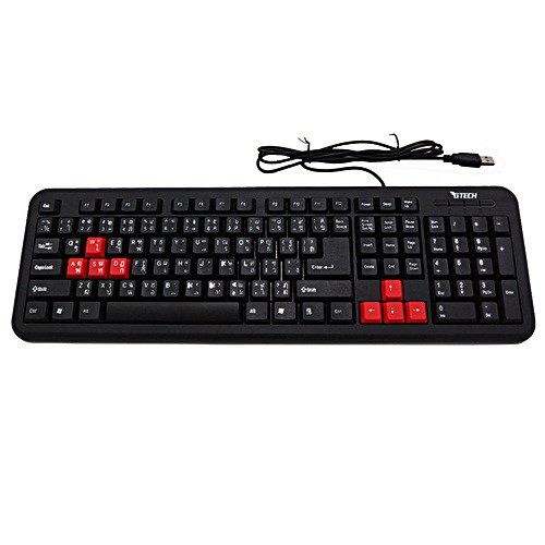 keyboard คียบอด USB Gaming กันน้ำ GTECH มี 2 สี (สินค้าพร้อมส่งภายใน 24 ...