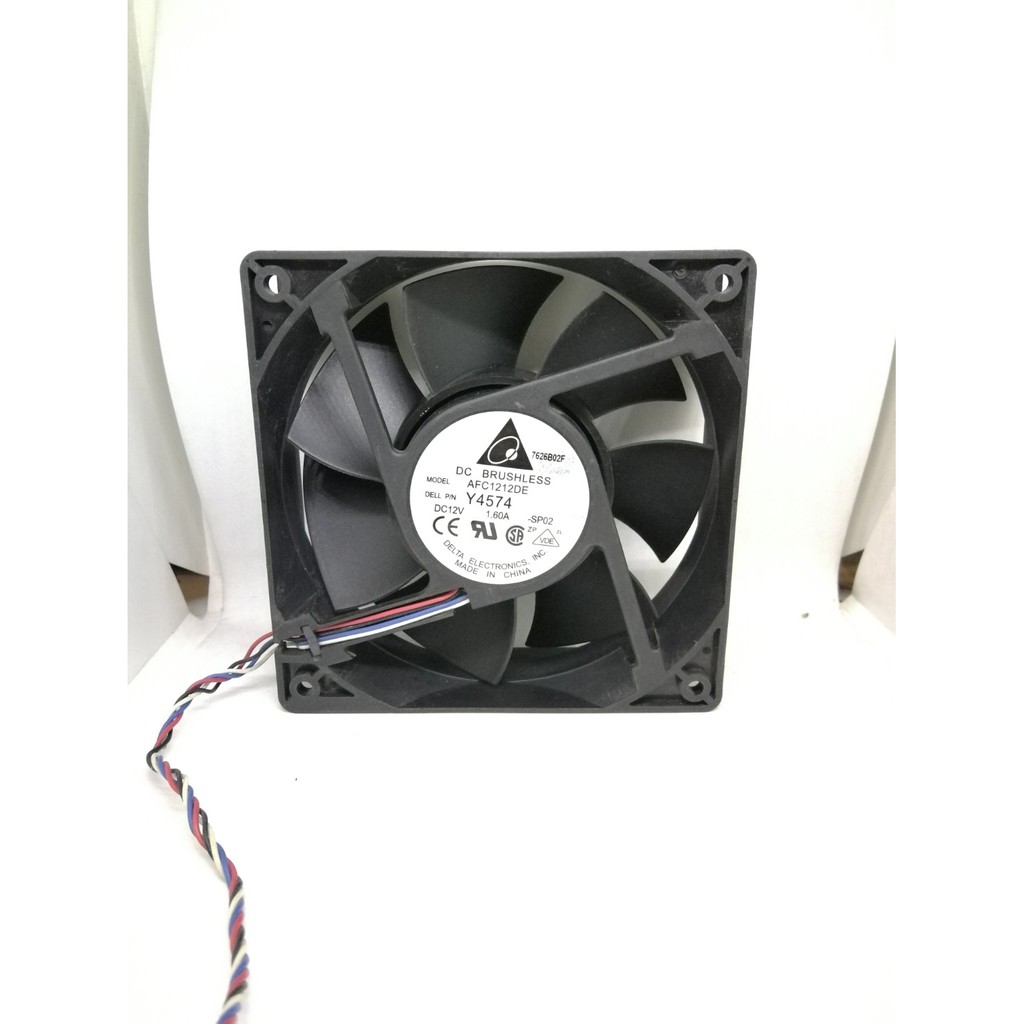 พัดลมรอบจัด Delta AFC1212DE-SP02 (Dell P/N Y4574) 120X38mm Extreme HI ...