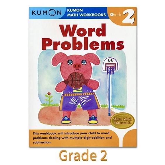 Kumon Reading/ Writing/Word Problems Workbooks G1-G3 Ages 6-9 | Shopee ...