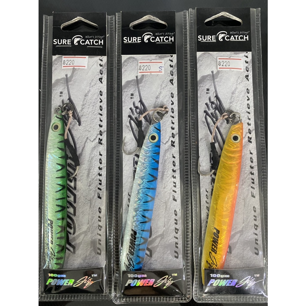 เหยื่อจิ๊ก SURE CATCH POWER JIG | Shopee Thailand