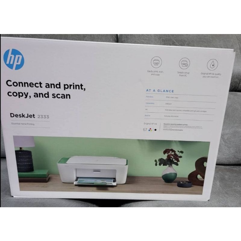 เครื่องปริ้น HP Deskjet 2333 | Shopee Thailand