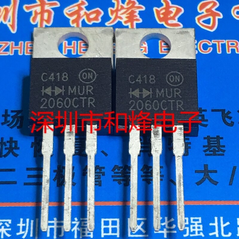 MUR2060CTR + MUR2060CT ราคาแพ็คคู่ Schottky Rectifier Diode | Shopee ...