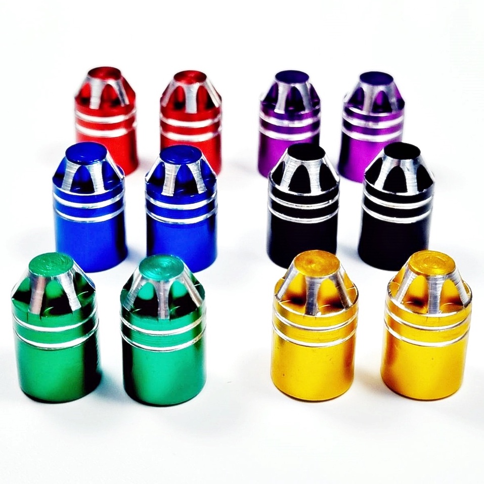 (K09) จุกลม MAX อลูมิเนียม คละสี อะไหล์รถ จุกลมยาง จุกลมรถ ฝาปิดจุกลม ...