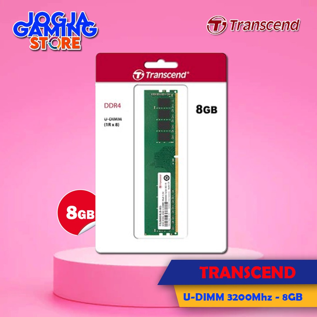 Transcend RAM U-DIMM DDR4 3200 Mhz 8GB สําหรับเดสก์ท็อป | Shopee Thailand