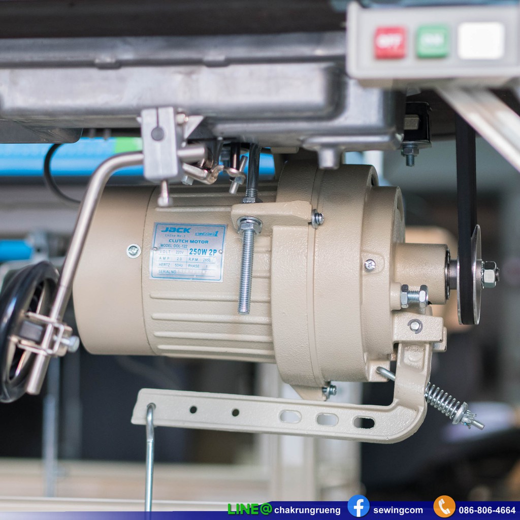 ประหยัดไฟ เสียงเงียบ - จักรอุตสาหกรรม จักรเย็บผ้า JACK JK-8720 | Shopee ...