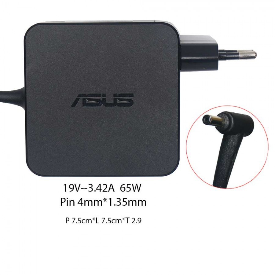 Asus Laptop Adapter 19v 3.42a Jack Pin Box 4mm*1.35mm Ori | Shopee Thailand