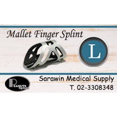 (พร้อมส่ง) Peanuts Mallet Finger Splint (1ชิ้น) เฝือกดามนิ้วน้ำหนักเบา ...