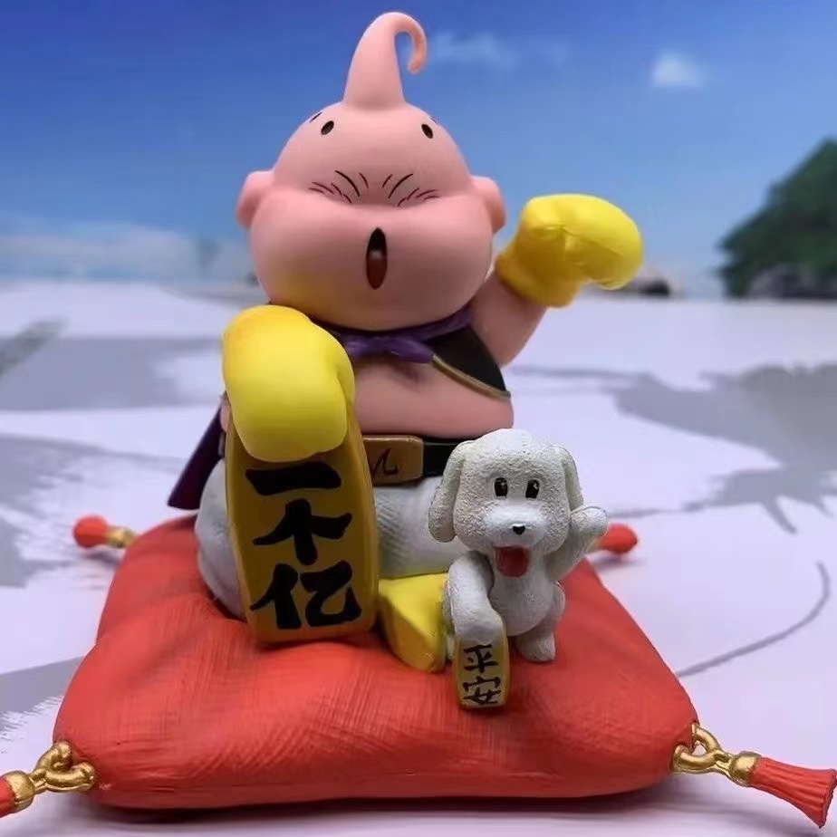 Dragon Ball Series EHSS Lucky Cat Buu 9cm ตุ๊กตาอะนิเมะ dragonball Buu ...