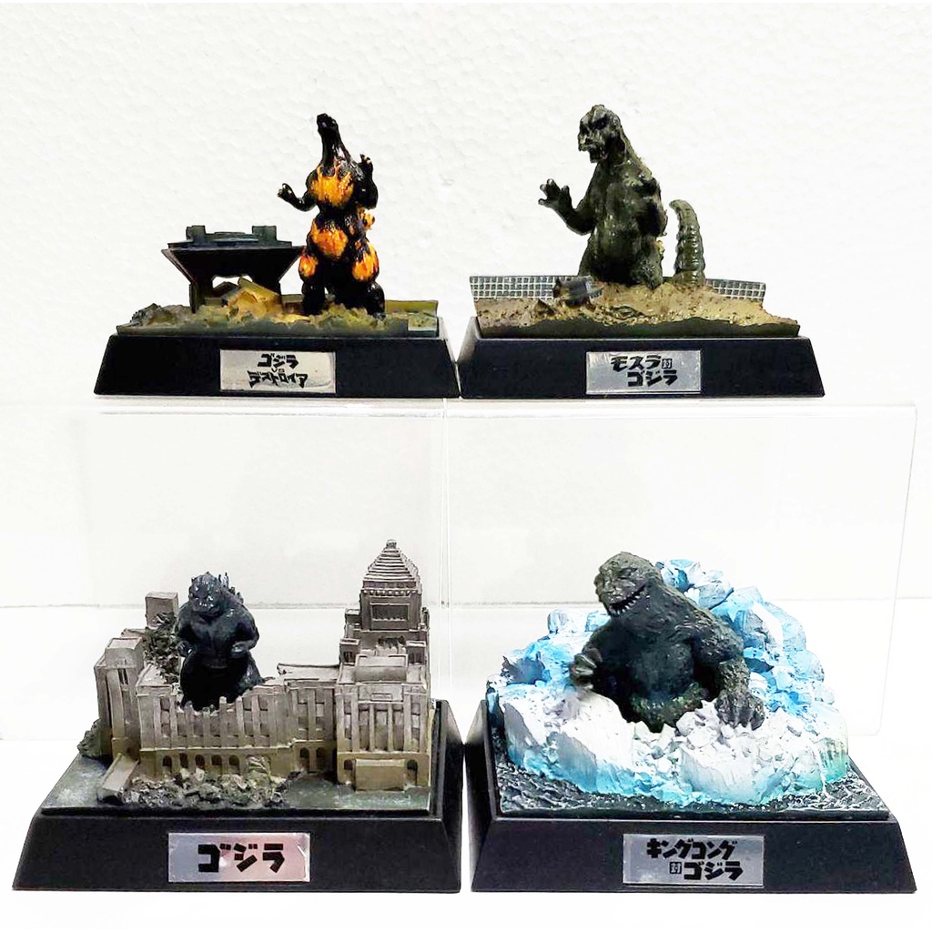 Bandai Godzilla Mini Diorama Scene ก๊อตซิลล่า ฉาก งานฉาก | Shopee Thailand