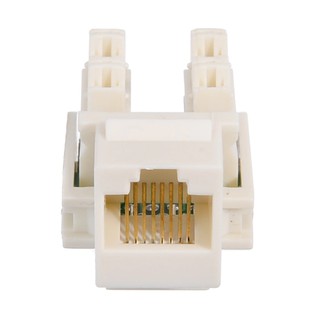 หัว RJ45 ตัวเมีย ( 5,10PCs )Connectors RJ45 CAT5e Keystone Jack ...