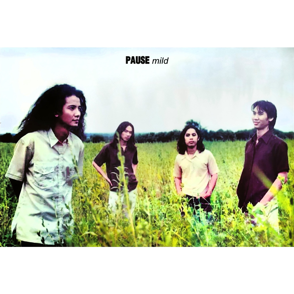 โปสเตอร์ รูปถ่าย วง ดนตรี พอส PAUSE mild (2542) POSTER 24”x35” นิ้ว ...