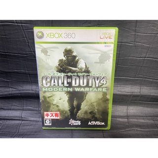 แผ่นเกมส์ XBOX 360 Game : Call of Duty 4 Modern Warfare : XBOX 360 NTSC ...