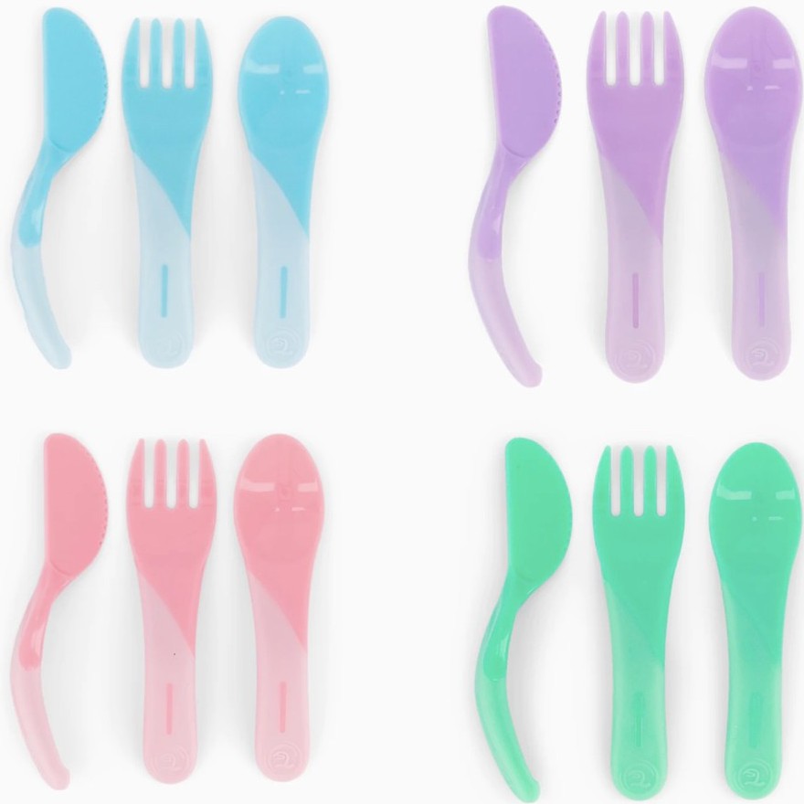 Twistshake Cutlery learning set (6+m) | Shopee Thailand