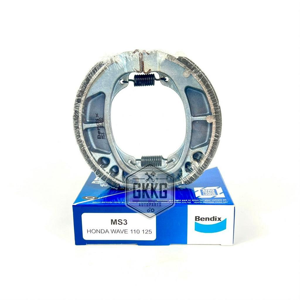 ก้ามเบรค ผ้าดรัมเบรค Bendix เบนดิก DREAM WAVE CLICK PCX MIO FINO สำหรับ ...