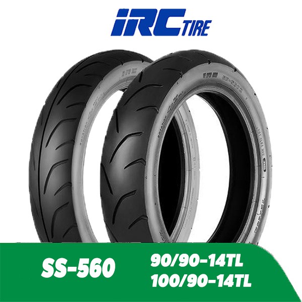 IRC SS 560 ยางมอเตอร์ไซค์ ขนาด90/90-14TL&100/90-14TL ไม่ใช้ยางใน ...