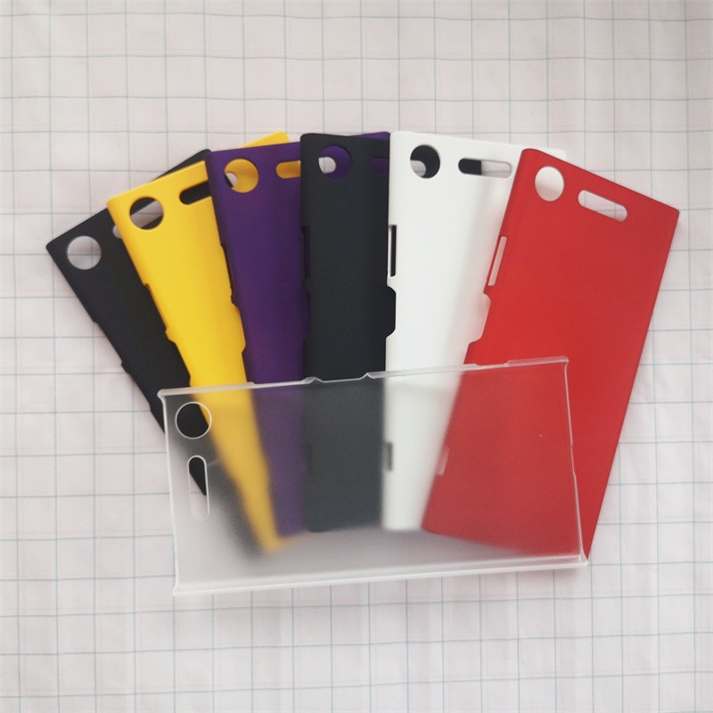 เคสแข็งบางเฉียบสําหรับ Sony Xperia Xz1 Xz Premium Dual Compact Matte สี