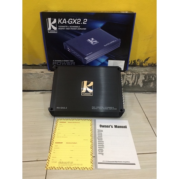 ราคา 1895บาท 2Ch Class AB เสียงดีเสียงเพราะ Karstadt | Shopee Thailand