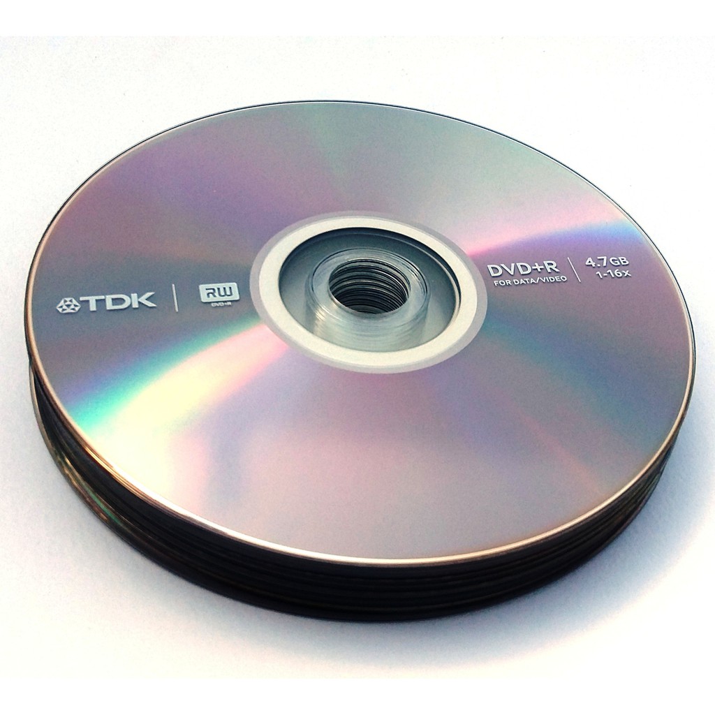TDK DVD+R Silver 4.7GB 16X (บรรจุ10แผ่น) | Shopee Thailand