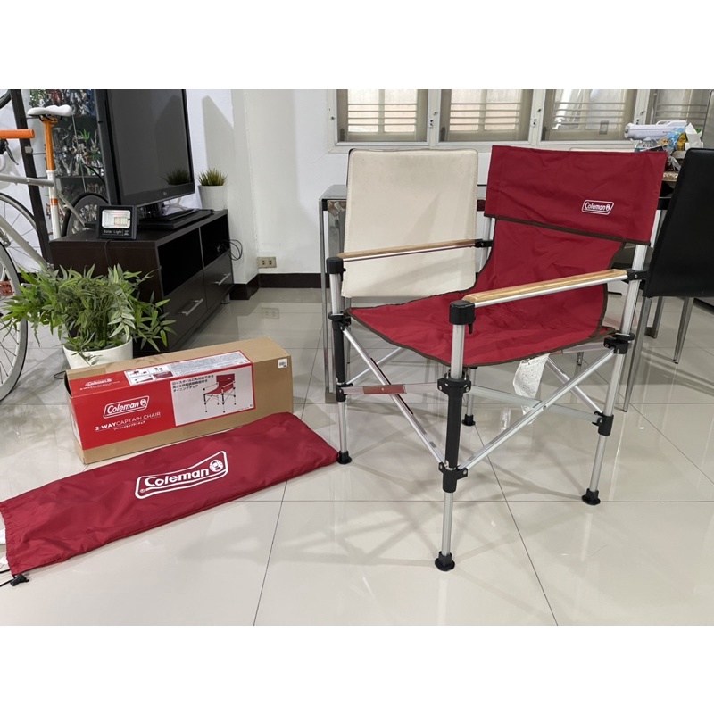 เก้าอี้ Coleman 2-Way Captain Chair มือสอง ไม่เคยนั่ง | Shopee Thailand