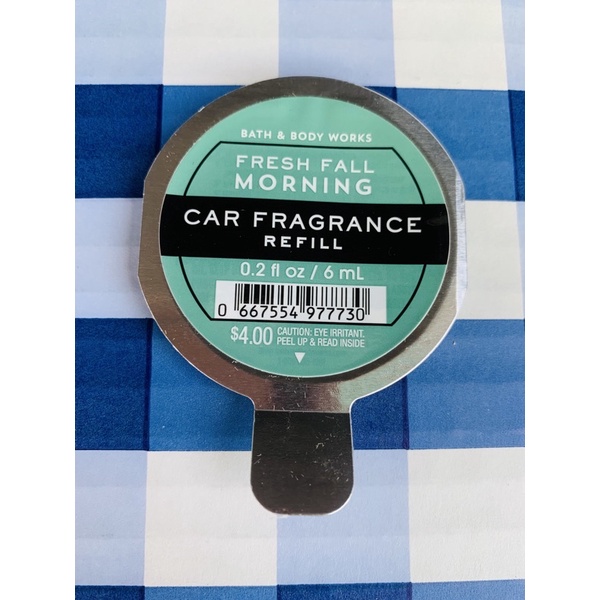 Bath And Body Works Scentportable แผ่นน้ำหอมใส่รถ 1 แผ่น ราคาเดียวกัน