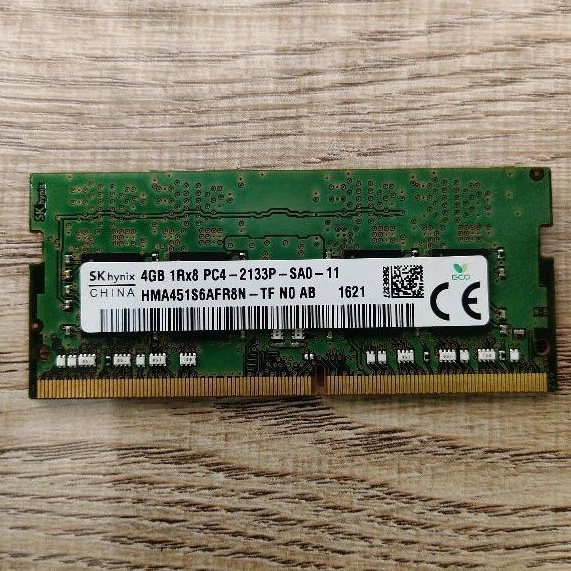 SK hynix 4GB DDR4 BUS 2133 MHz 1Rx16 PC4 แรมโน๊ตบุ๊ค (มือสอง) | Shopee Thailand