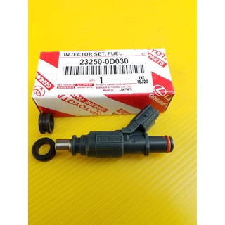 หัวฉีด ZZE121 ALTIS"03-06 1.6(ดำ)#23209-0D030 (ราคา/ต่อหัว) | Shopee ...