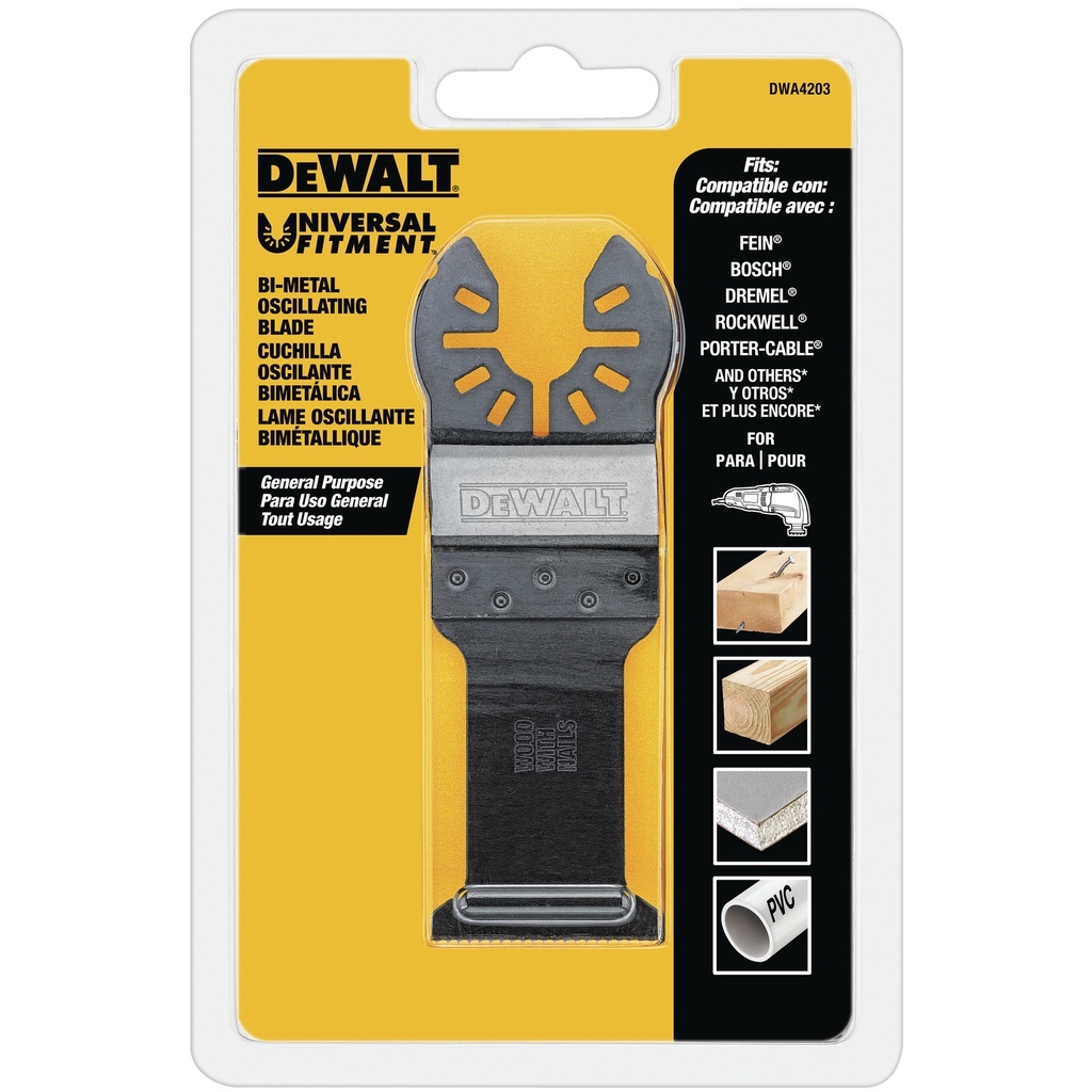 DeWALT ใบตัดเครื่องมัลติทูล MultiTool มีให้เลือก,ตัดไม้ตัดเหล็ก DWA4203 ...