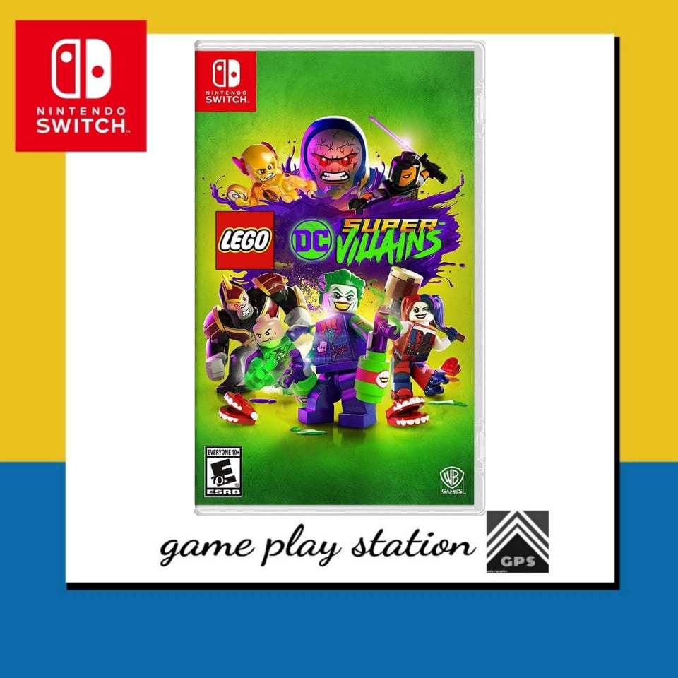 nintendo switch lego dc super villains ( english zone 1 ) | Shopee Thailand