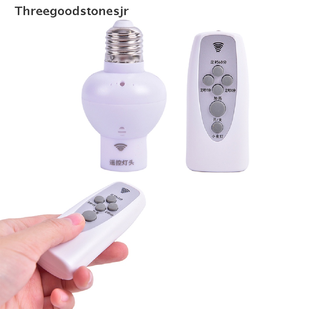 Tgst ฐานซ็อกเก็ตโคมไฟ E27 ไร้สาย เซนเซอร์เสียง JR | Shopee Thailand