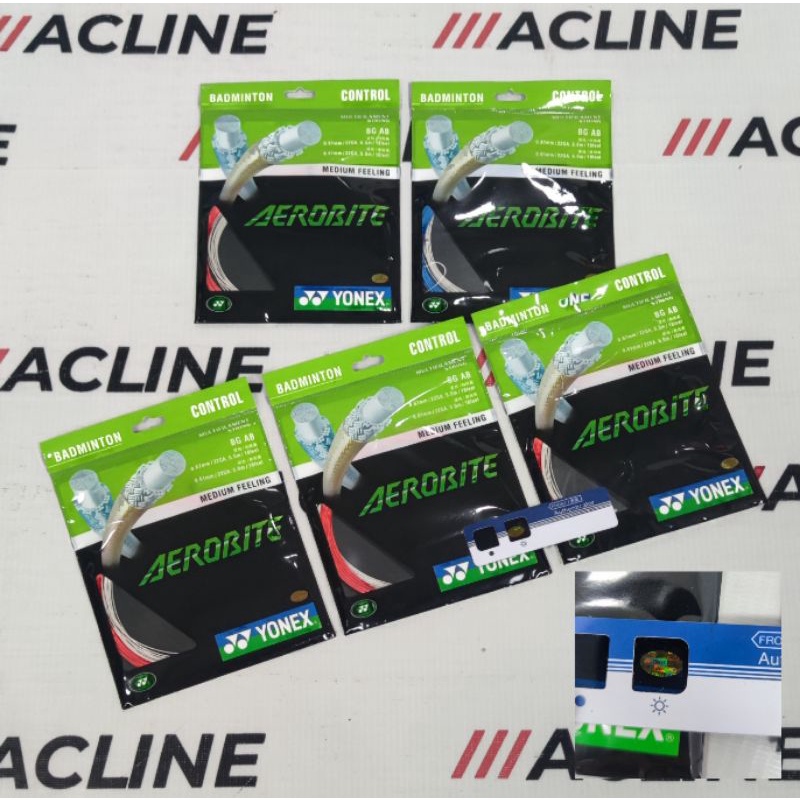 Yonex AEROBITE ORIGINAL YONEX BADMINTON STRING SENAR | Shopee Thailand