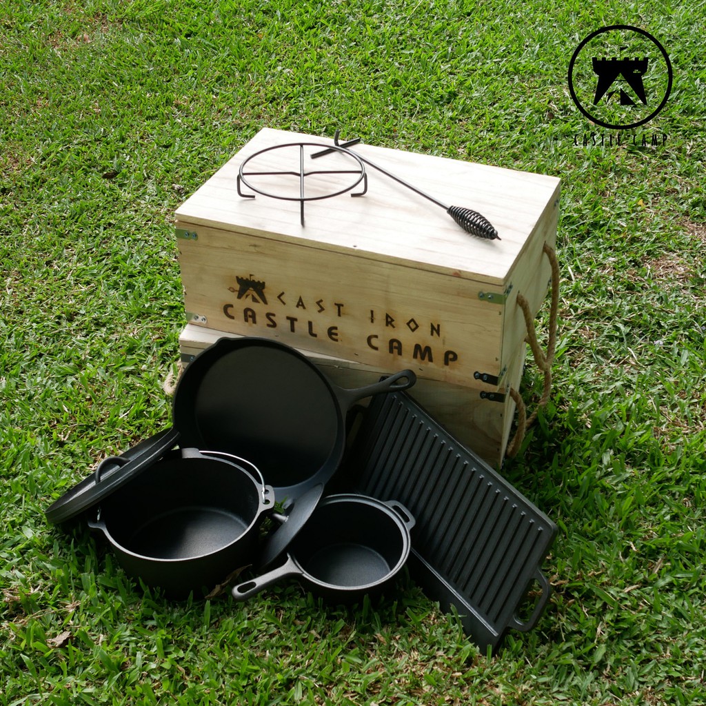 CAST IRON CASTLE CAMP set | Shopee Thailand
