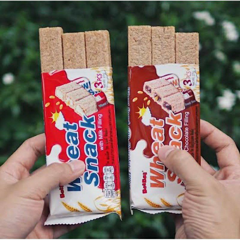 Datdat Wheat Snack แดท แดท วีท สแน็ค ขนมอบกรอบสอดไส้ครีม Shopee Thailand 