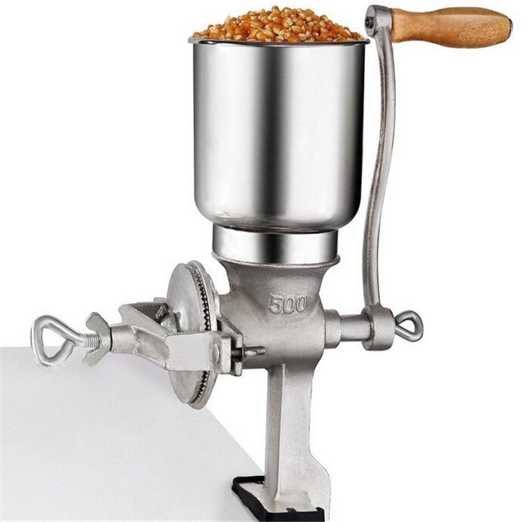 Hand Operating Grain Corn Mill Grinder Manual Maize Milling Machine ...