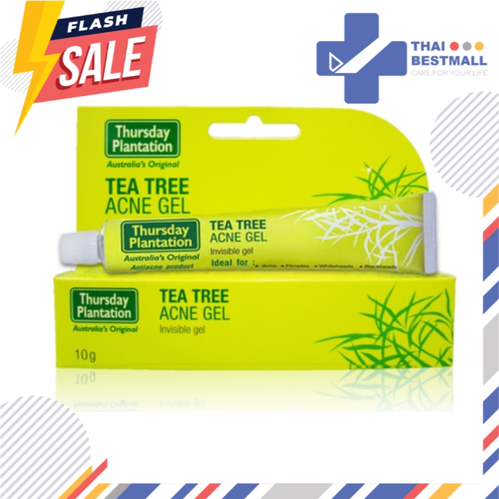 Thursday Tea Tree Acne gel . - เจลผสมสารสกัดจาก Tea Tree Oil 10 g [DKP ...