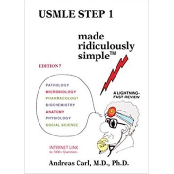 USMLE Step 1 Made Ridiculously Simple MRS, 7ed - ISBN : 9781935660224 ...