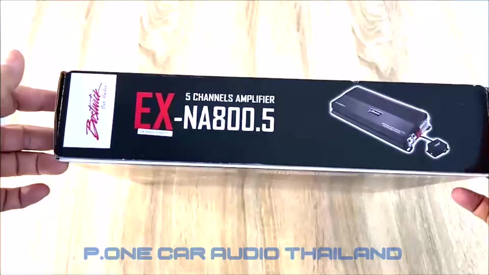 BOSTWICK รุ่น EX-NA800.5 EX Seriesเพาเวอร์แอมป์ เพาเวอร์แอมป์รถยนต์ ...