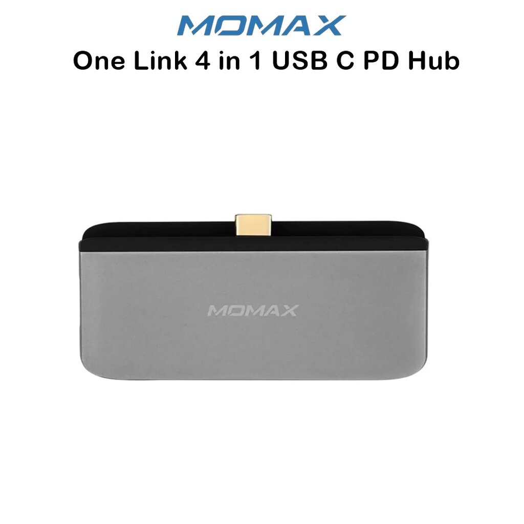 Momax One Link 4 in 1 USB C PD Hub อุปกรณ์เชื่อมต่อเกรดพรีเมี่ยม สำหรับ ...