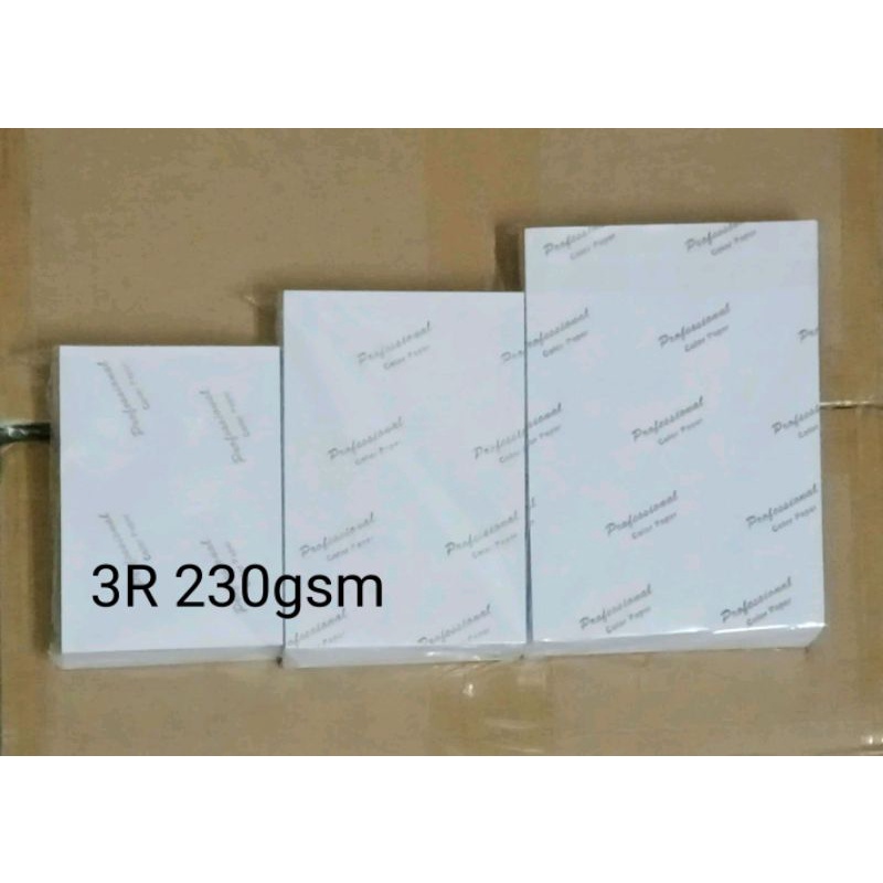 กระดาษภาพถ่ายเคลือบเงา Kodak 3R 210/230/260gsm 100 แผ่น | Shopee Thailand