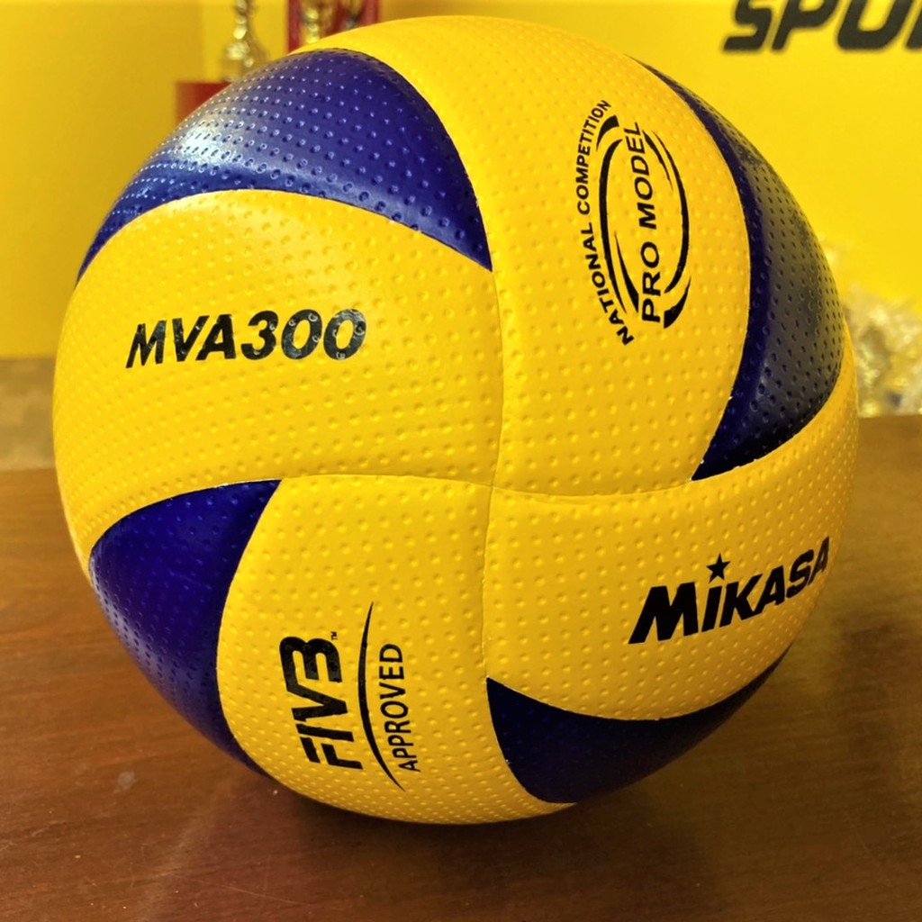 วอลเลย์บอล MIKASA PRO MODEL หนังอัด PU นุ่มพิเศษ รุ่น MVA 300 | Shopee ...