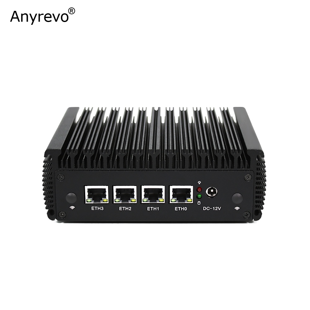 Fanless Soft Router Celeron N5095 Mini PC Quad Core 4 Intel i225 2.5G ...