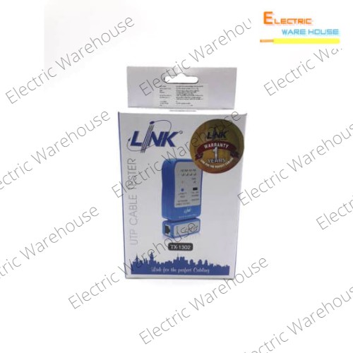 INTERLINK อุปกรณ์ ทดสอบสัญญาณ สาย LAN TX-1302, UTP cable tester ...