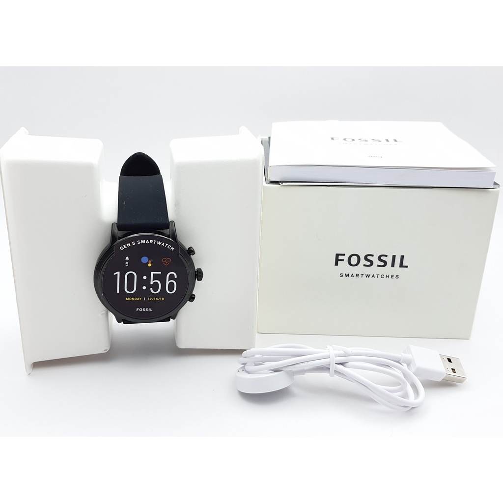 นาฬิกา FOSSIL FTW 4025 GEN5 CARLYLE TOUCHSCREEN พร้อมกล่อง (สภาพใหม่ ...