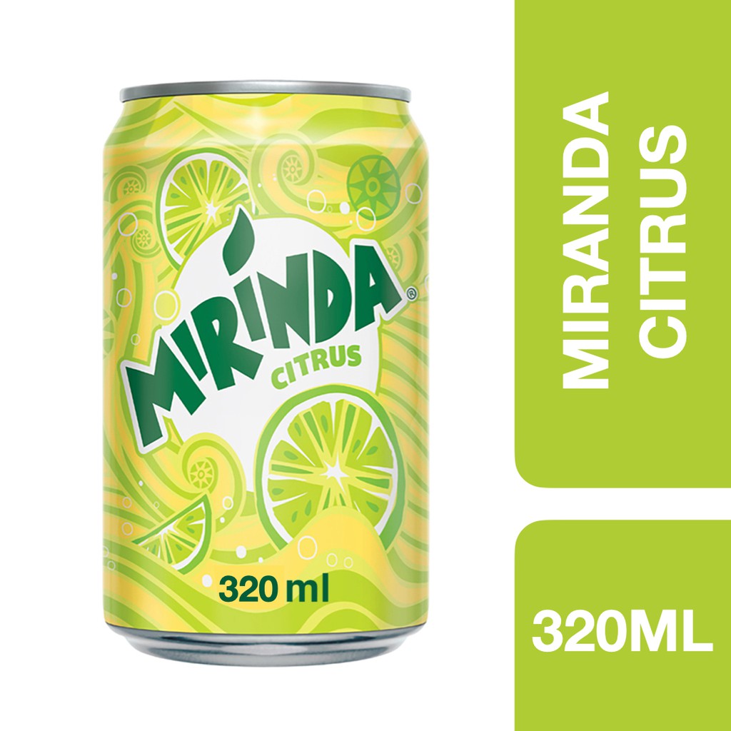 Mirinda Citrus Soft Drink 320ml ++ มิรินด้า ซิตรัสน้ำอัดลม 320 มล. | Shopee Thailand