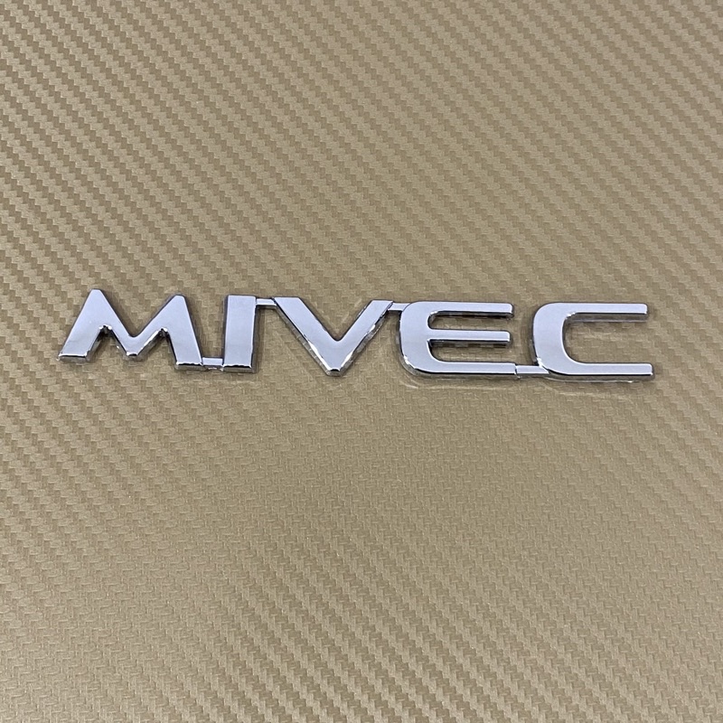 โลโก้* MIVEC ติดรถ มิตชูบิชิ ขนาด* 2 x 15 cm สีชุบโครเมี่ยม | Shopee ...